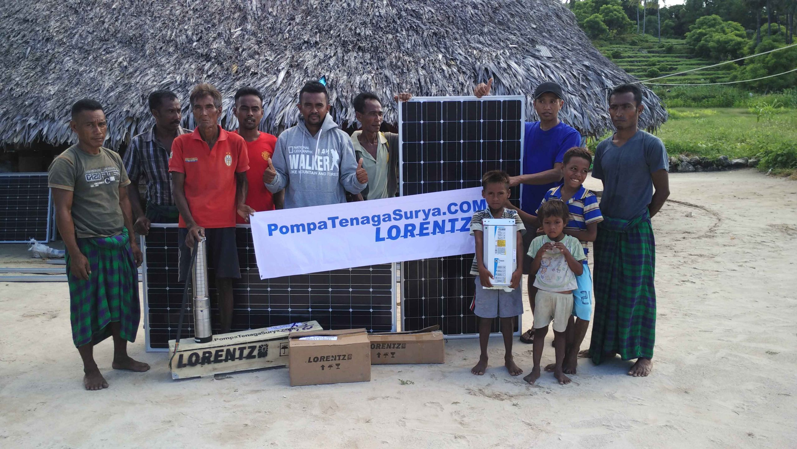 Paket Lengkap Pompa Permukaan Surya Lorentz | Solusi Air Hemat Energi ...